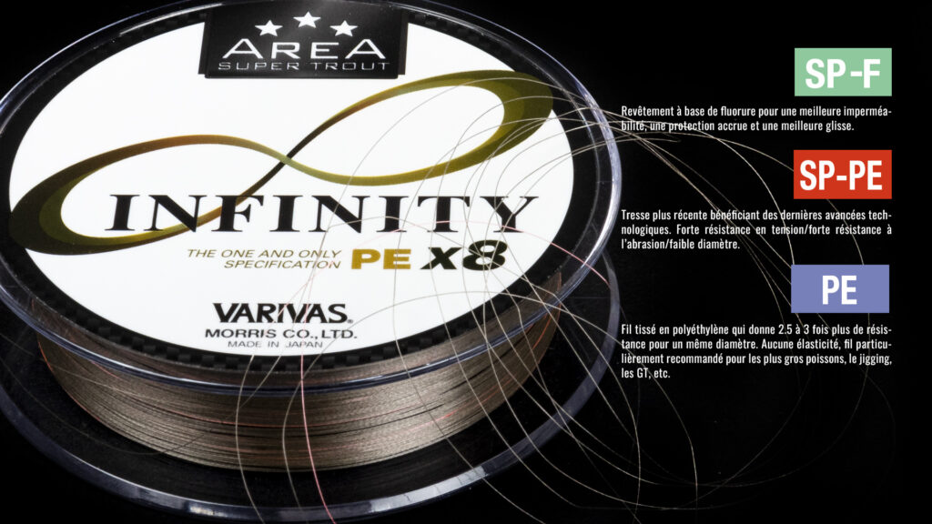 Varivas Super Trout Area Infinity PE X8