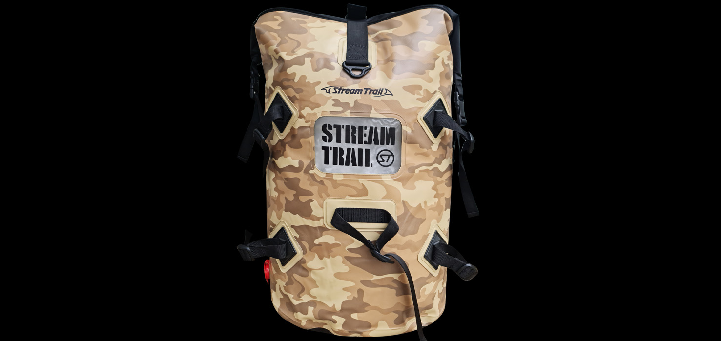 STREAMTRAIL DRY TANK CAMO 60L – Way Of Fishing